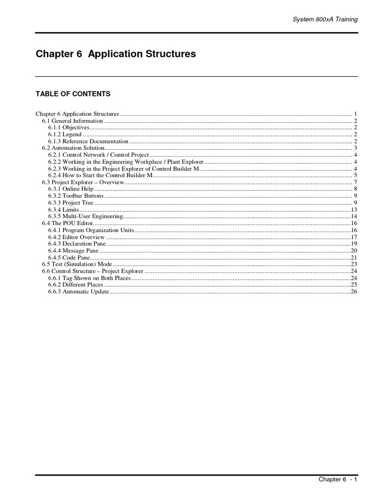 T314-06 Application Structures - RevC | PDF | Programming | Computer Program