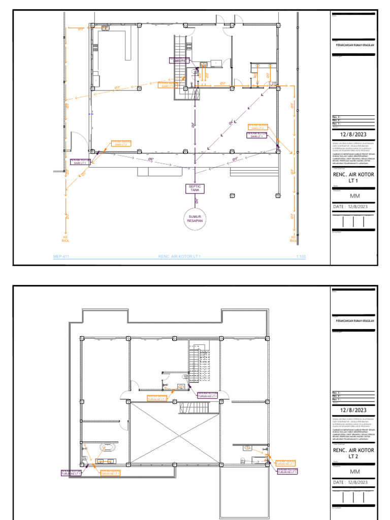 2308 - Rumah Kragilan Gamtek - Mep Air Kotor | PDF