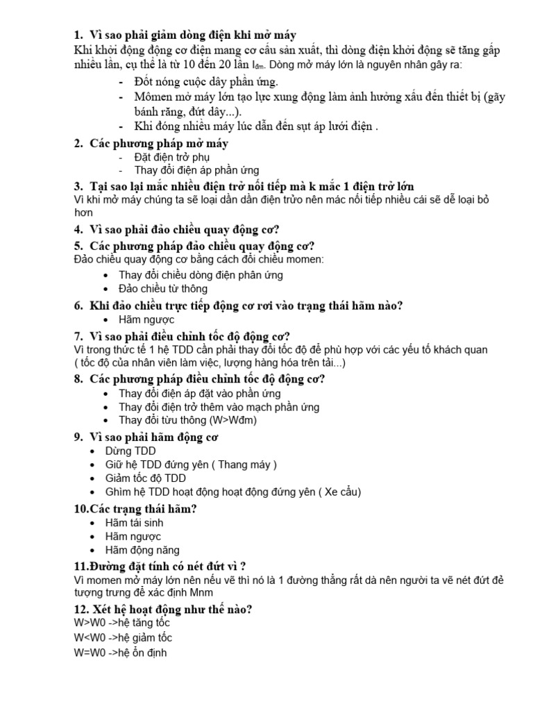 Vấn đáp TTDD | PDF