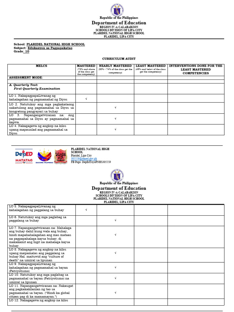 Ca Esp 10 Q3 | PDF