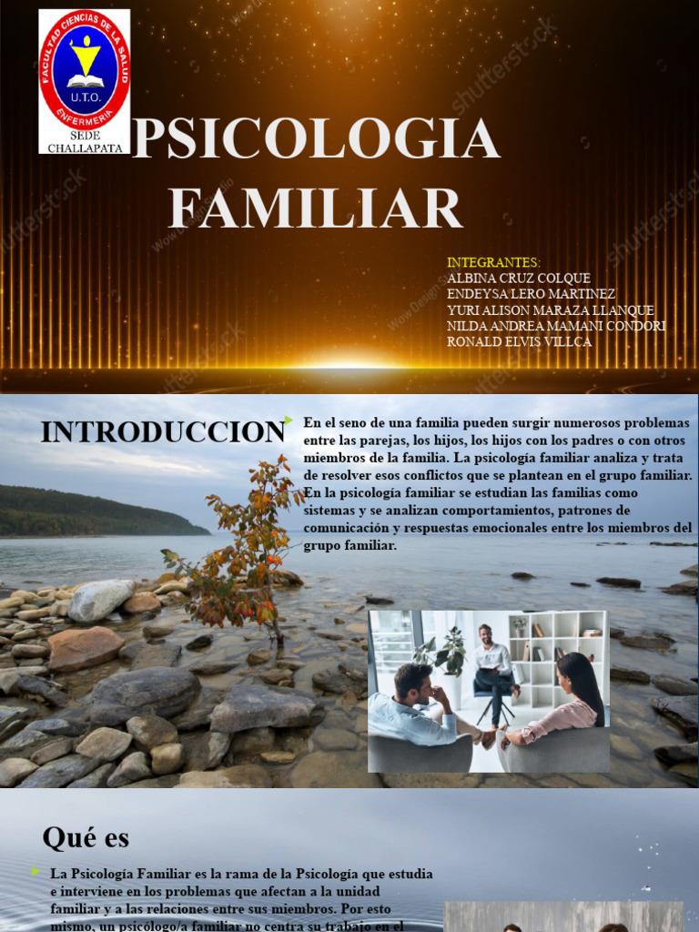 Psicologia Familiar | PDF | Sicología | Terapia familiar