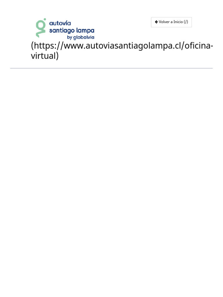 Comprobante de Pago Oficina Virtual - Globalvia - Autopista Del Aconcagua - Oficina Virtual | PDF