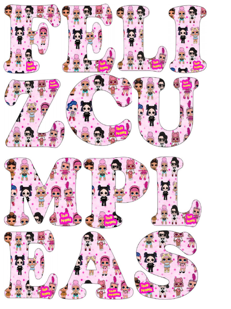 Abecedario de Personajes | PDF