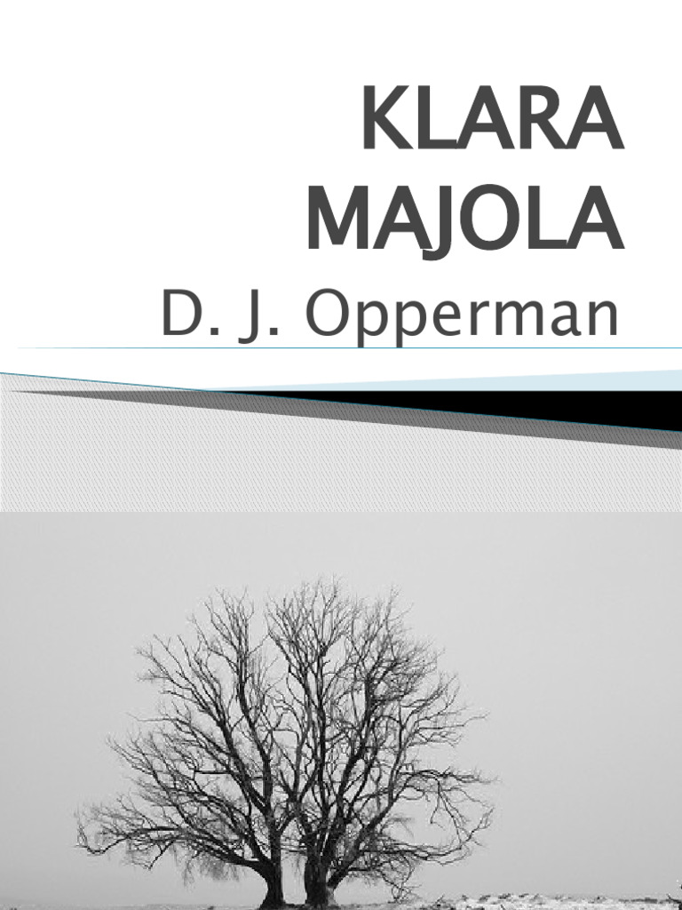 Klara Majola Opsomming | PDF