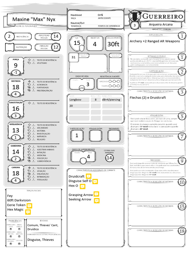 Maxine Nyx | PDF | Archery