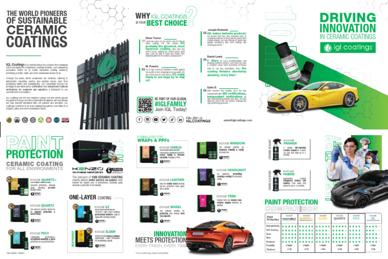 New IGL Ecocoat Brochure - V11 | PDF | Paint | Materials