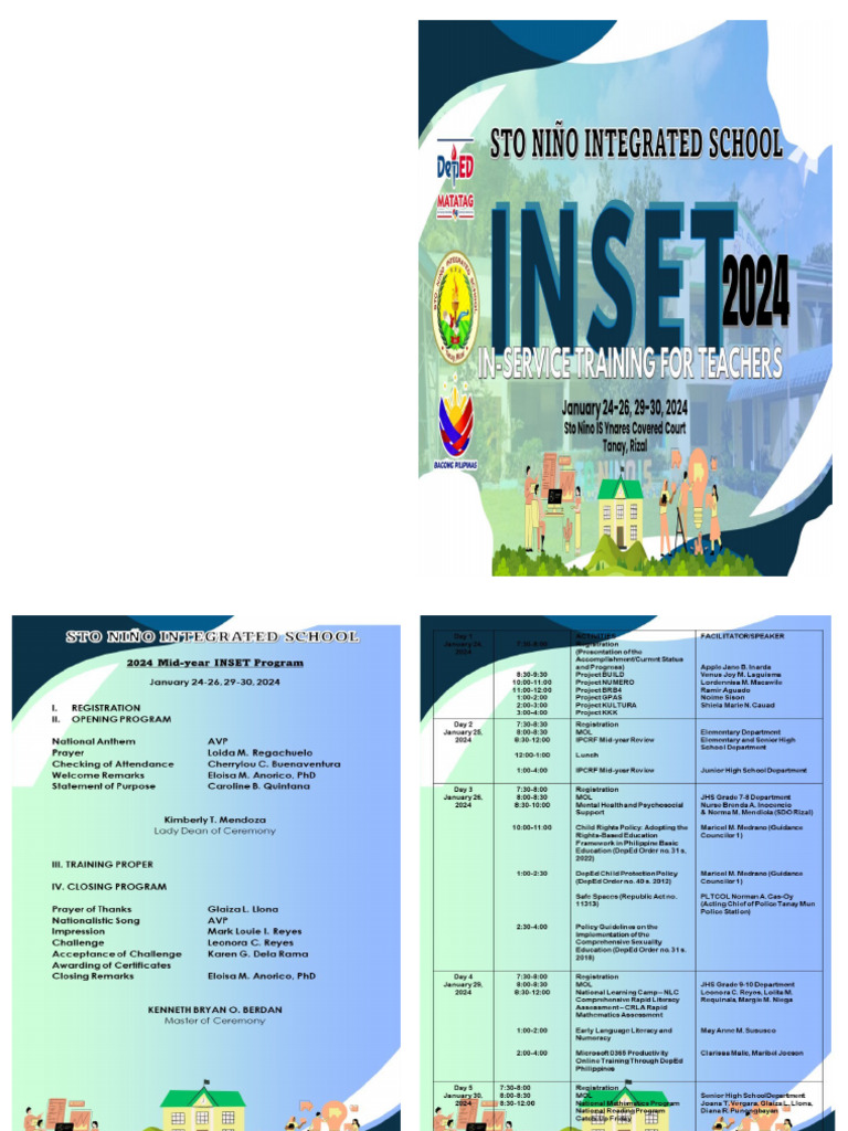 Inset 2024 Program | PDF