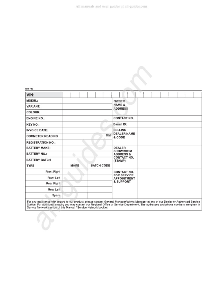 Suzuki Ertiga Owner S Manual 240 | PDF | Clutch | Brake