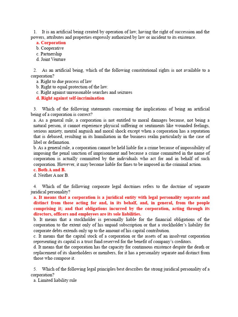 Revised Corporation Code | Download Free PDF | Preferred Stock | Stocks