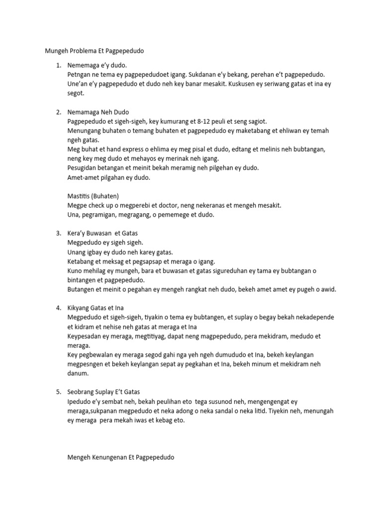 Commonproblems With BF Translation | PDF