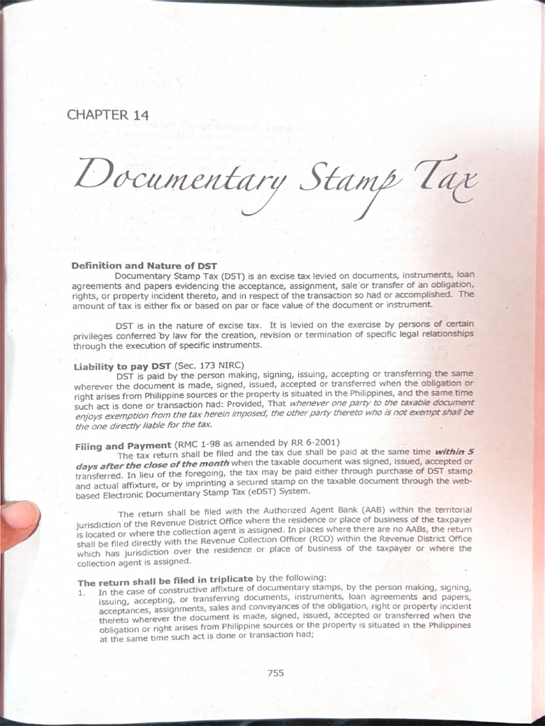 Documentary Stamp Tax | PDF