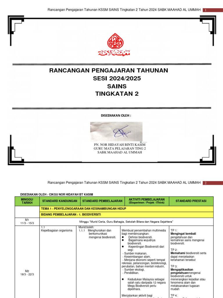 2024 RPT Sains T2 2024 Edit | PDF