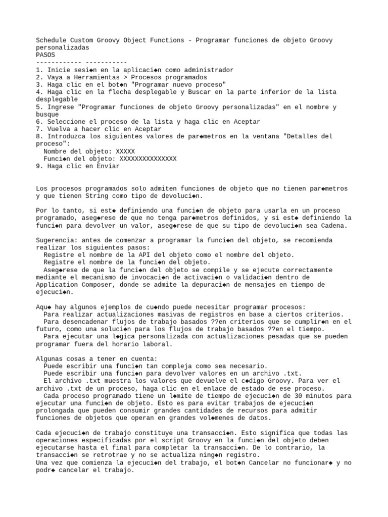 Programación de Funciones Groovy | PDF | Archivo de computadora | Tecnologías de la información