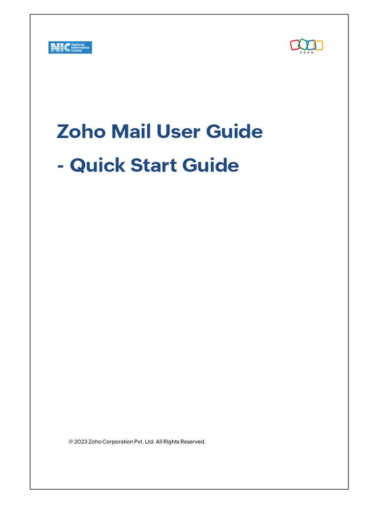 Quick Start Guide for new NIC Email Solution | PDF | Password | Internet