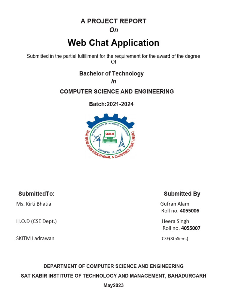 Heera - Project-Report New | PDF | Databases | Systems Engineering