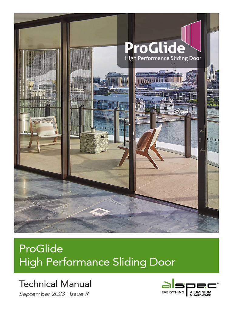 ProGlide High Performance Sliding Door September2023 | PDF | Door | Window