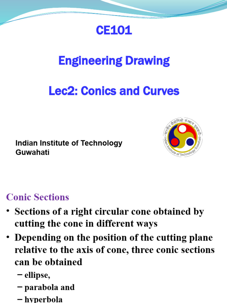 Conics and Curves | PDF | Ellipse | Perpendicular