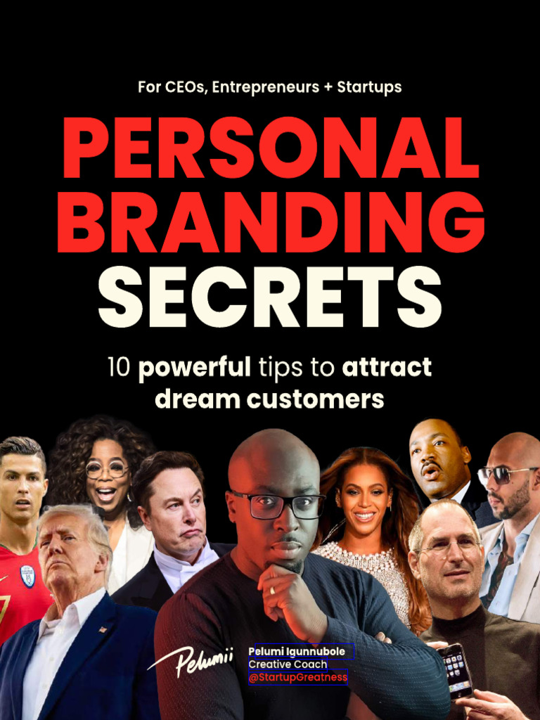 Personal Branding Secrets | PDF | Brand | Startup Company