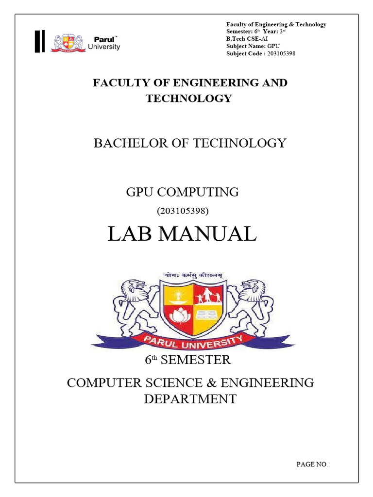hpc 1 | PDF | Graphics Processing Unit | Information Technology