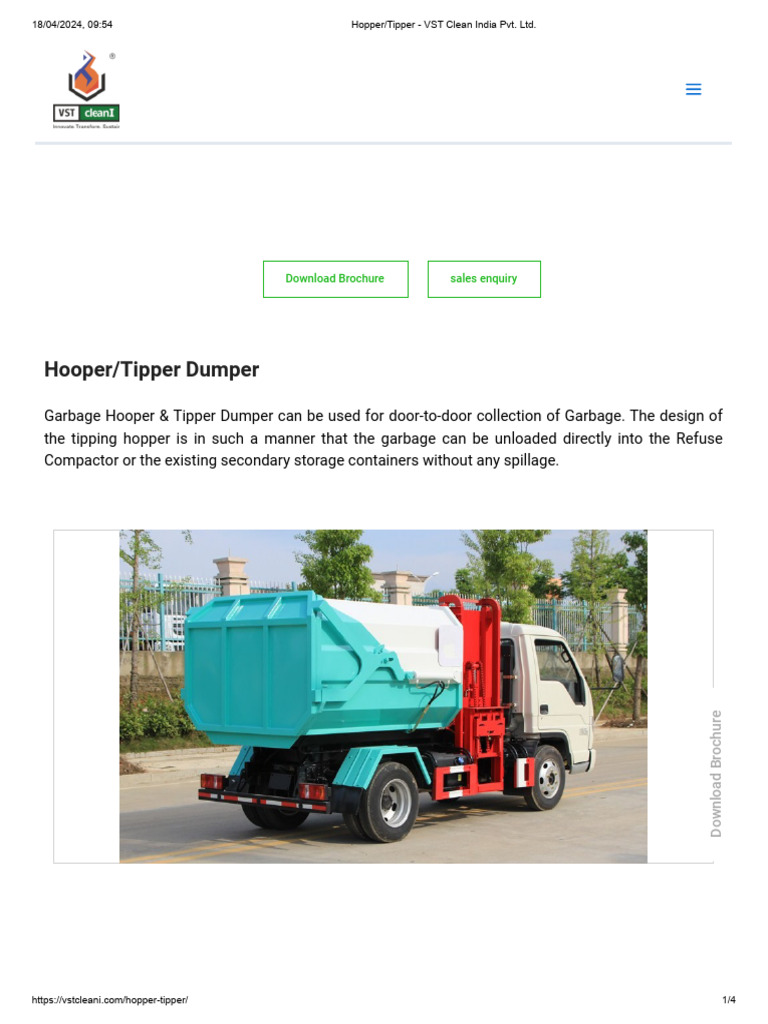 Solid Waste Management Equipment | PDF | Construction Equipment | Vehicles
