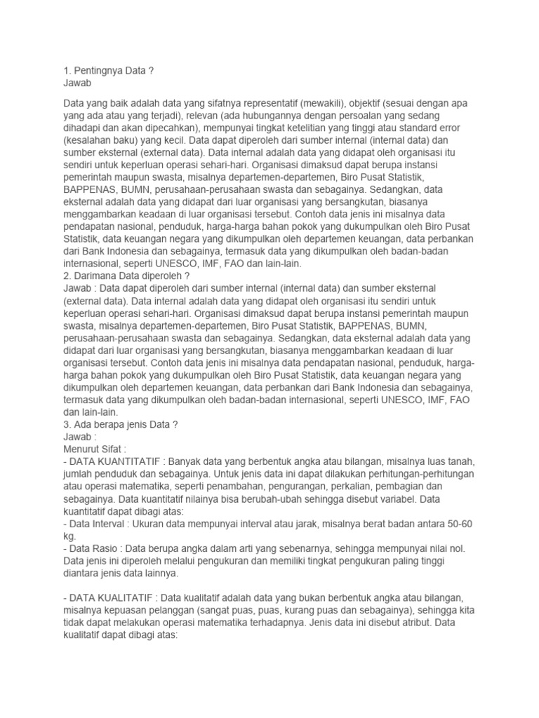 Tugas Data | PDF | Karier & Perkembangan