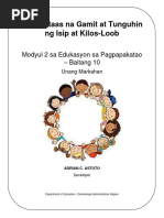 Esp 7-Quarter 2-Module 1 | PDF