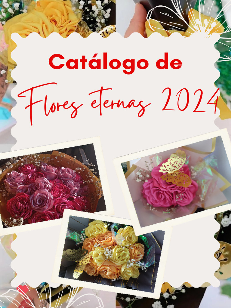 Catálogo Flores Eternas 2024 | PDF