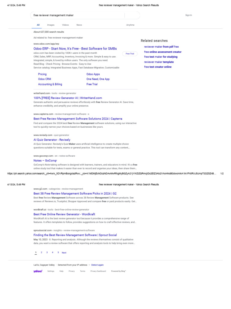 Free Reviewer Management Maker - Yahoo Search Results | PDF | Artificial Intelligence ...