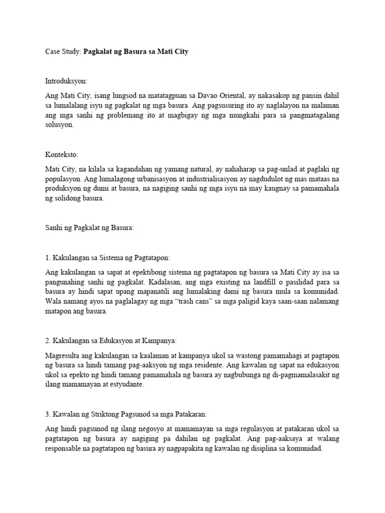 Case Study Nicholas | PDF