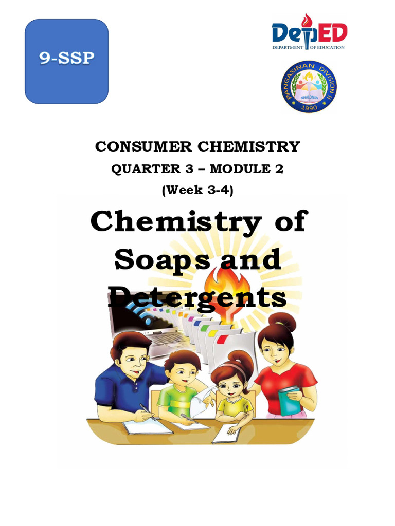 Consumer Chemistry - SLM Q3 Module 2 | PDF | Detergent | Soap