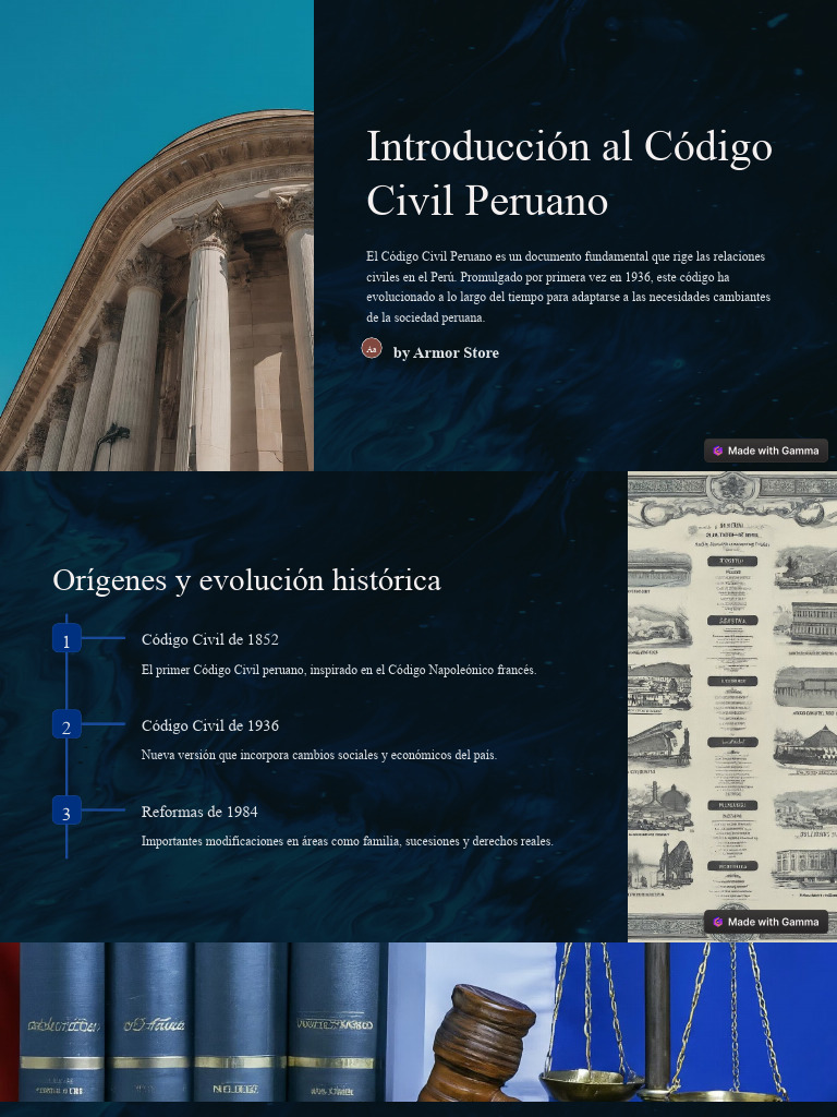 Evolución del Código Civil Peruano | PDF | Familia | Propiedad