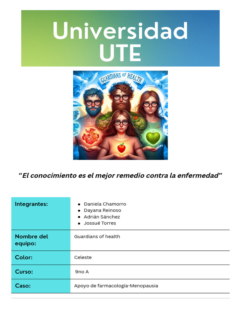 Menopausia-Guardians of Health | PDF | Ciclo menstrual | Estrógeno