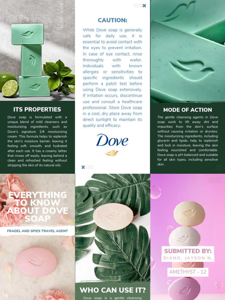 Beauty Product DOVE | PDF | Soap | Skin