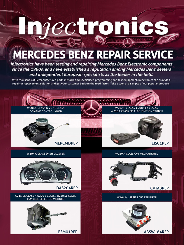 Merc Flyer 260717 Final | PDF | Mercedes Benz | Ignition System