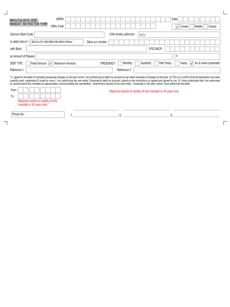 Bank Mandate | PDF | Law