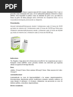 Preveral: Jarabe para la tos alérgica | PDF