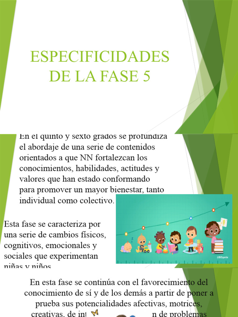 Especificidades de La Fase 5 | PDF