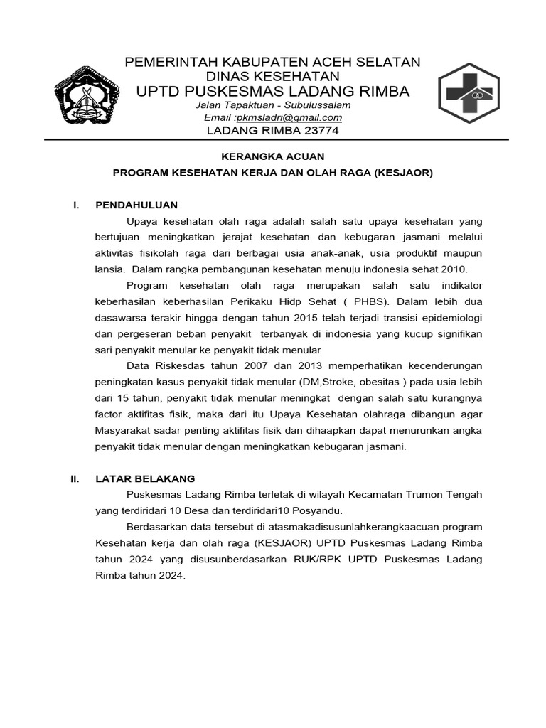 Kak Kesjaor 2024 | PDF