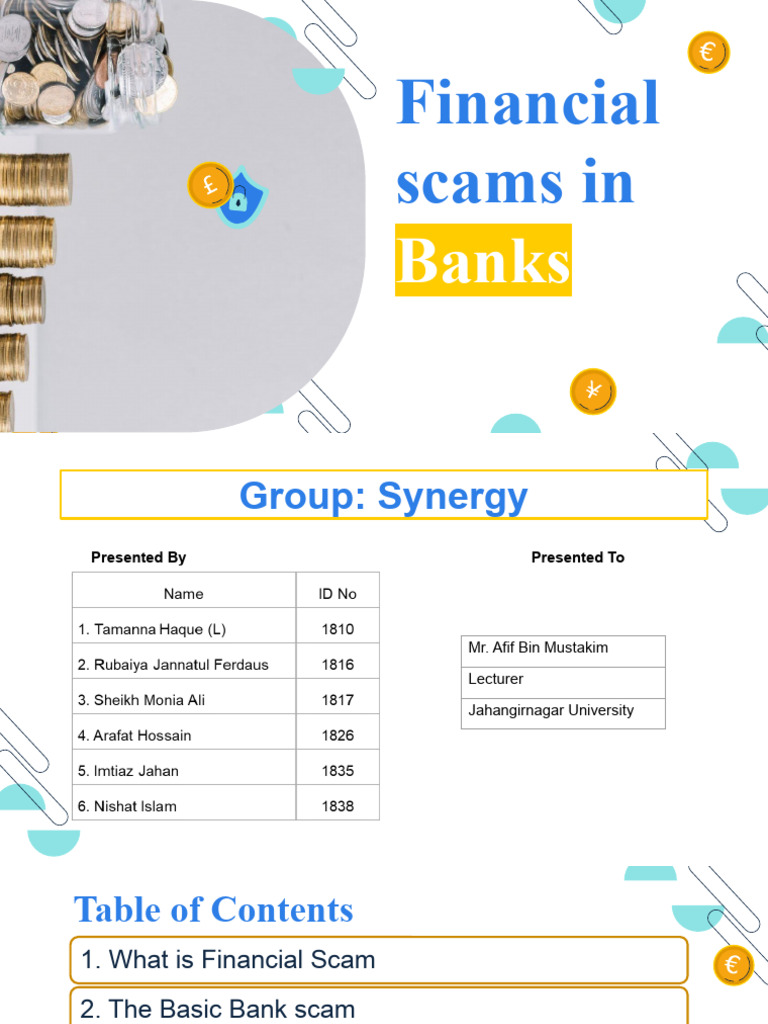 Synergy MFI PPT Scam | PDF | Fraud | Banks