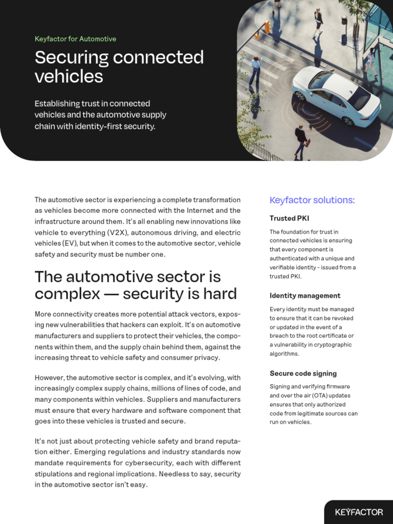 5.securing Connected Vehicles | PDF | Computer Security | Security