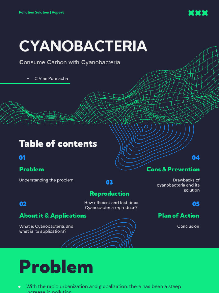 Bio-Engineering Balance: Harnessing Cyanobacteria To Combat Excess Carbon | PDF | Cyanobacteria ...
