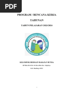 Contoh Program Rencana Kerja Tahunan Paud - Ainur | PDF