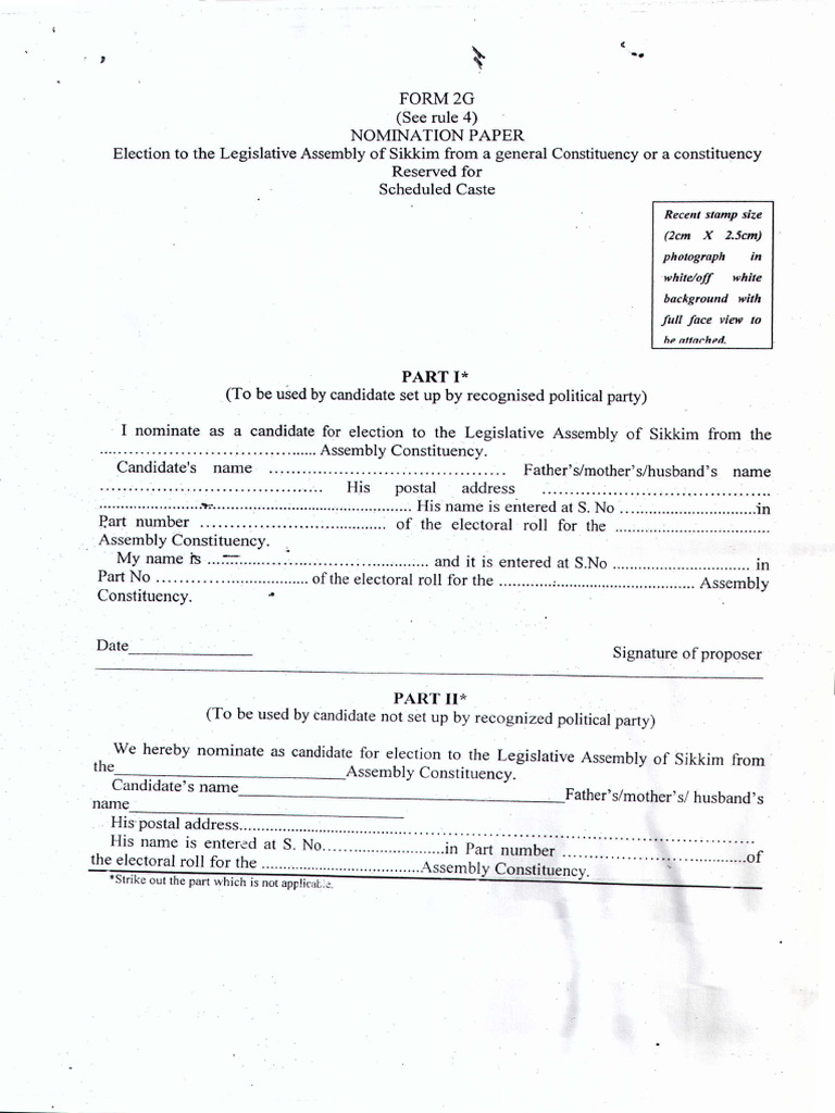 Form 2G | PDF | Government | Justice