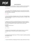Sample Psychometric Math Test Questions | PDF | Psychometrics | Science