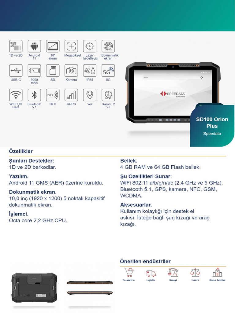SD100 Orion Plus | PDF