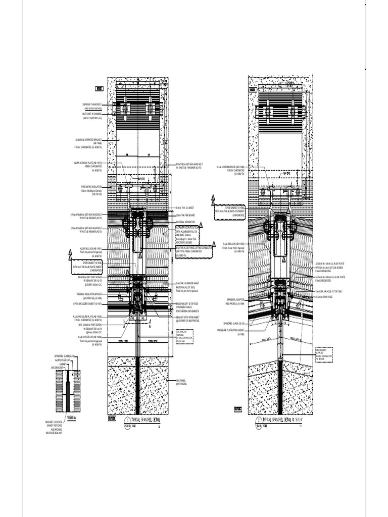 Shop Drawings - Detail Sample | PDF | Building Engineering