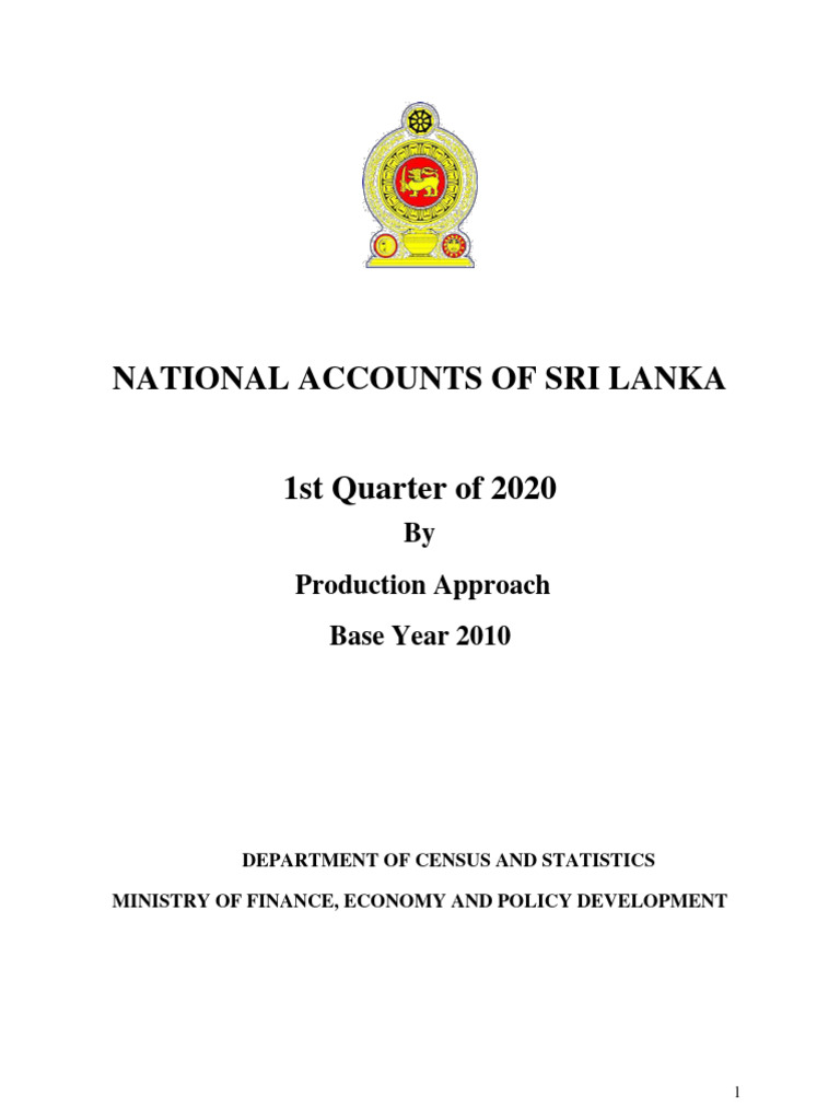 Detail Note 2020q1 English | PDF | Recession | Gross Domestic Product