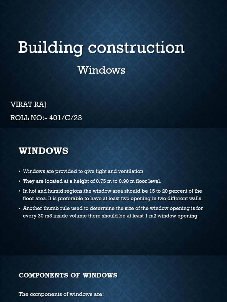 jkjj | PDF | Window | Building Technology