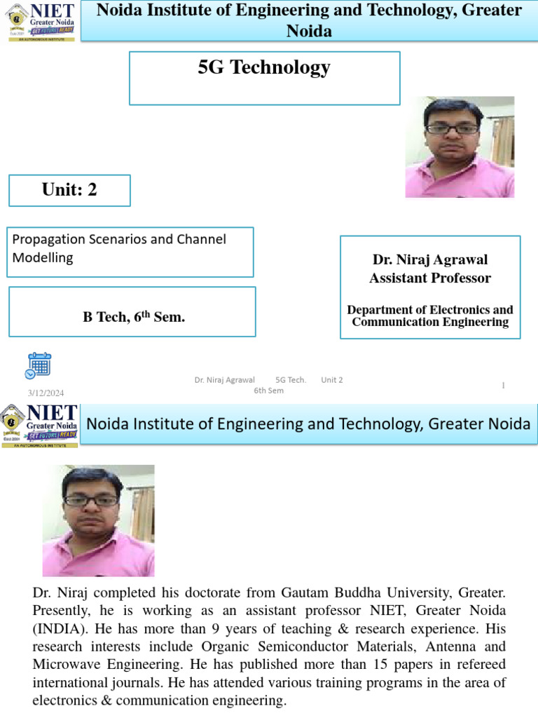 Unit 2 | PDF | Mimo | Radio Propagation