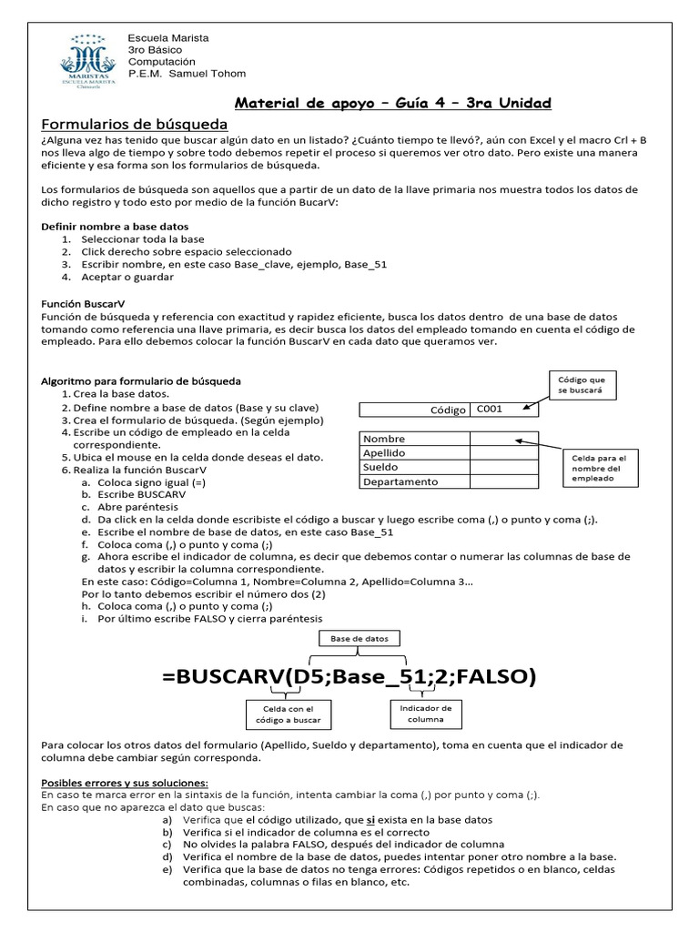 3ro Material de Apoyo Compu G4 | PDF | Informática | Ciencias de la Computación